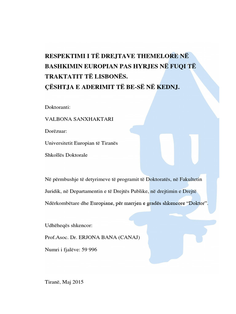Valbona Sanxhaktari | PDF