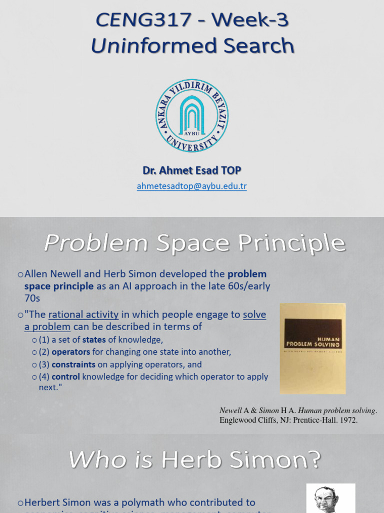 Week-3 - Uninformed Search Strategies | PDF | Theoretical Computer Science | Algorithms And Data ...