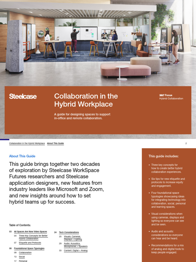 Designing Hybrid Collaboration Spaces | PDF | Collaboration | Computer ...
