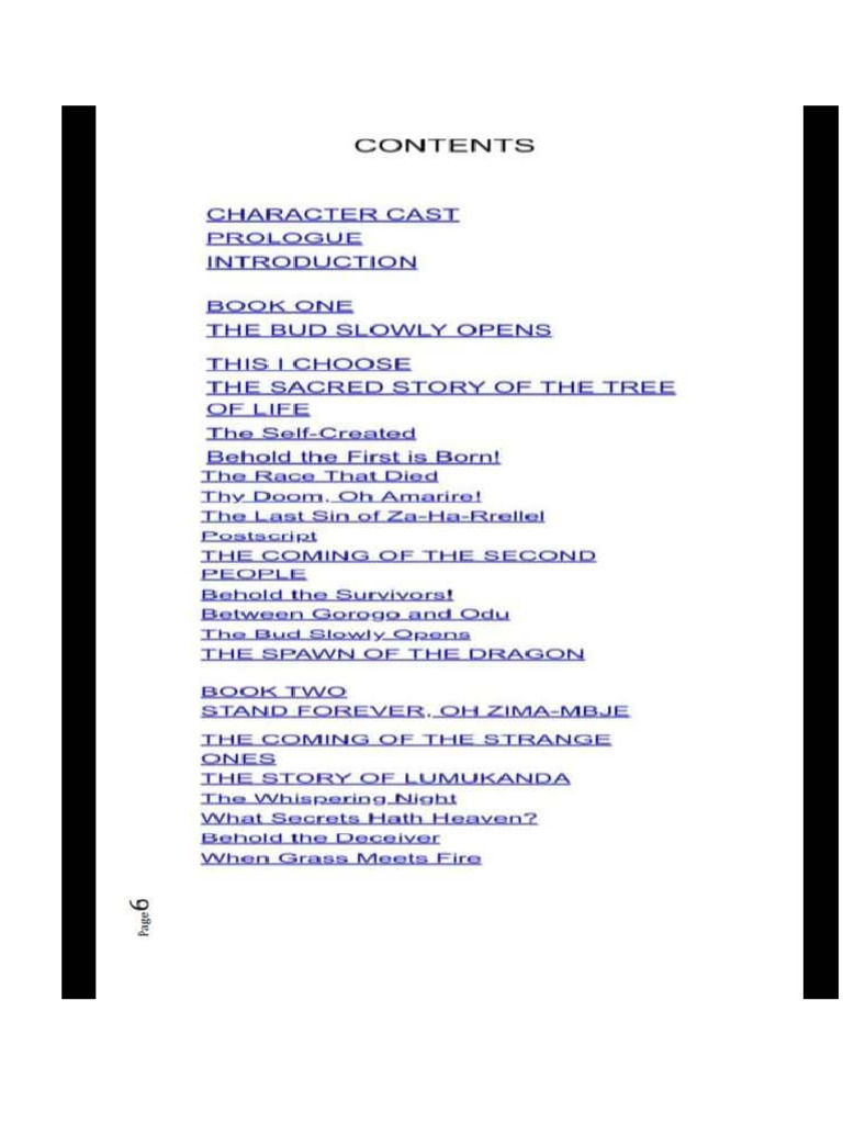 Indaba My Children Credo Vusamazulu Mutwa | PDF | Religion & Spirituality | Poetry