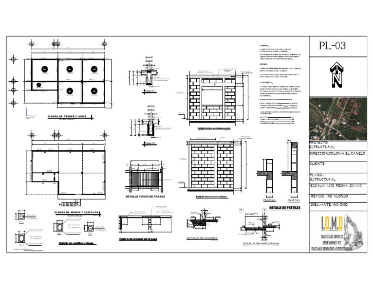 Planos - Estructural 202221-Model | PDF