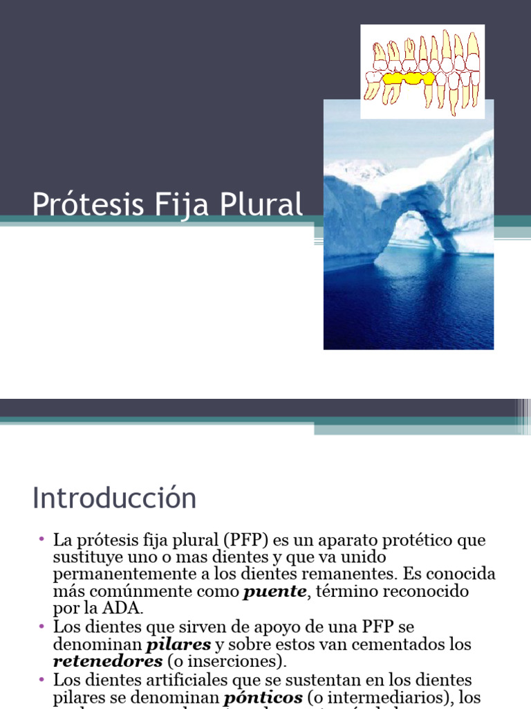 PFP, Clase | PDF | Diente | Boca