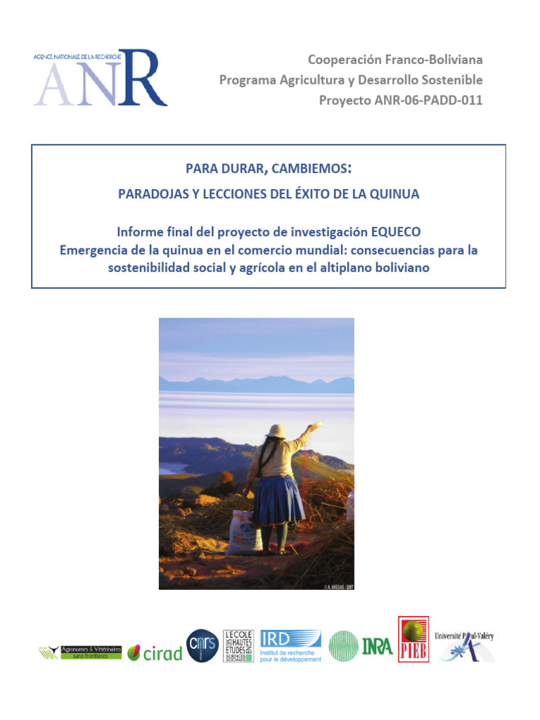 EQUECO-Informe-Cientifico-Final-p | Descargar gratis PDF | Agricultura ...