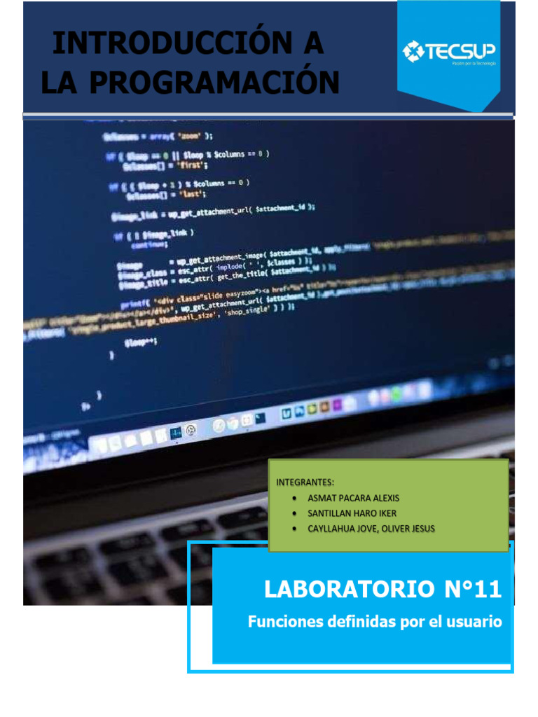 Laboratorio 11 Funciones Definidas Por El Usuario ASMAT - SANTILLAN, CAYLLAHUA | PDF ...