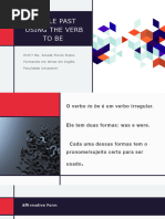 Verbo To Be Tabela | PDF
