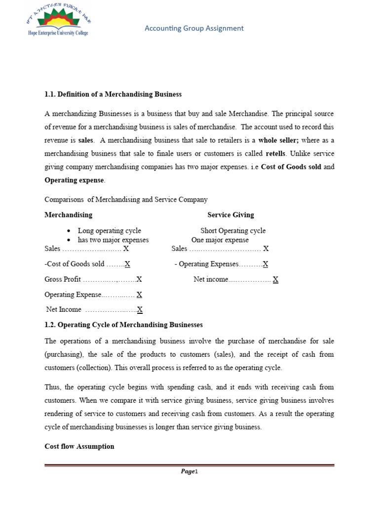 Accounting Group Assignment Pdf Debits And Credits Expense