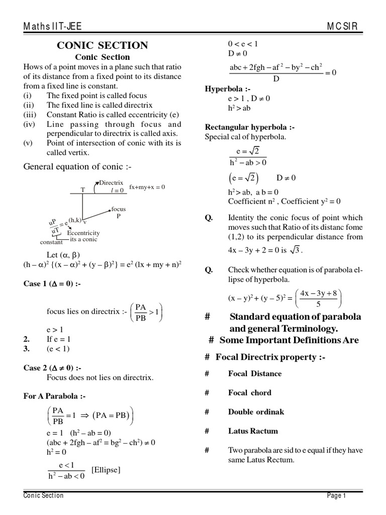 Parabola Workbook Pattern-2 | PDF | Perpendicular | Circle