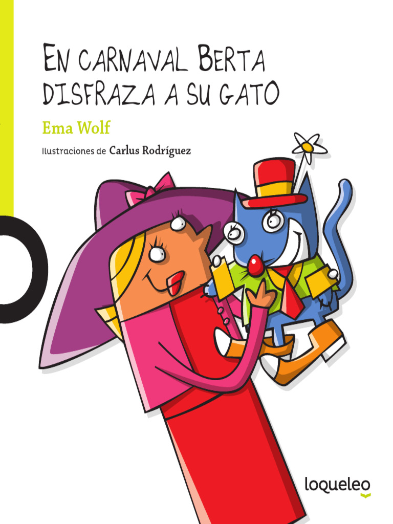 En Carnaval Berta Disfraza A Su Gato | PDF