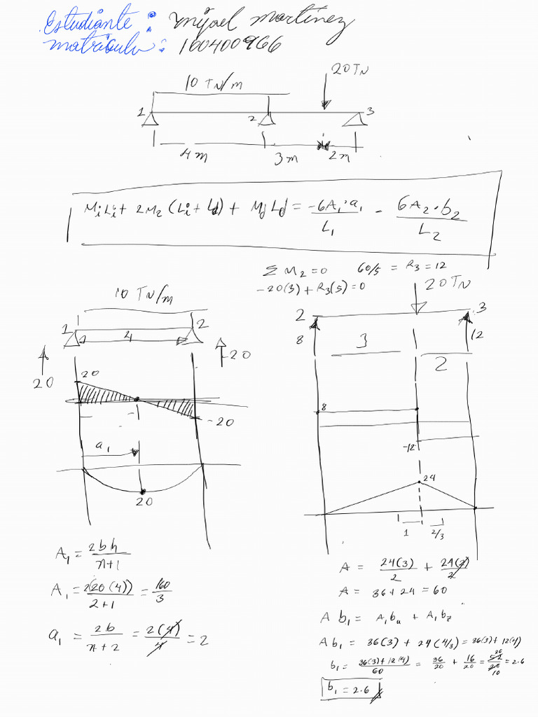 Método de los 3 momentos_240514_160651_040705 | PDF