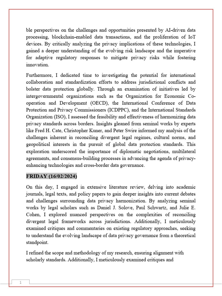 WPR 5 Dissertation | PDF | Governance | Privacy