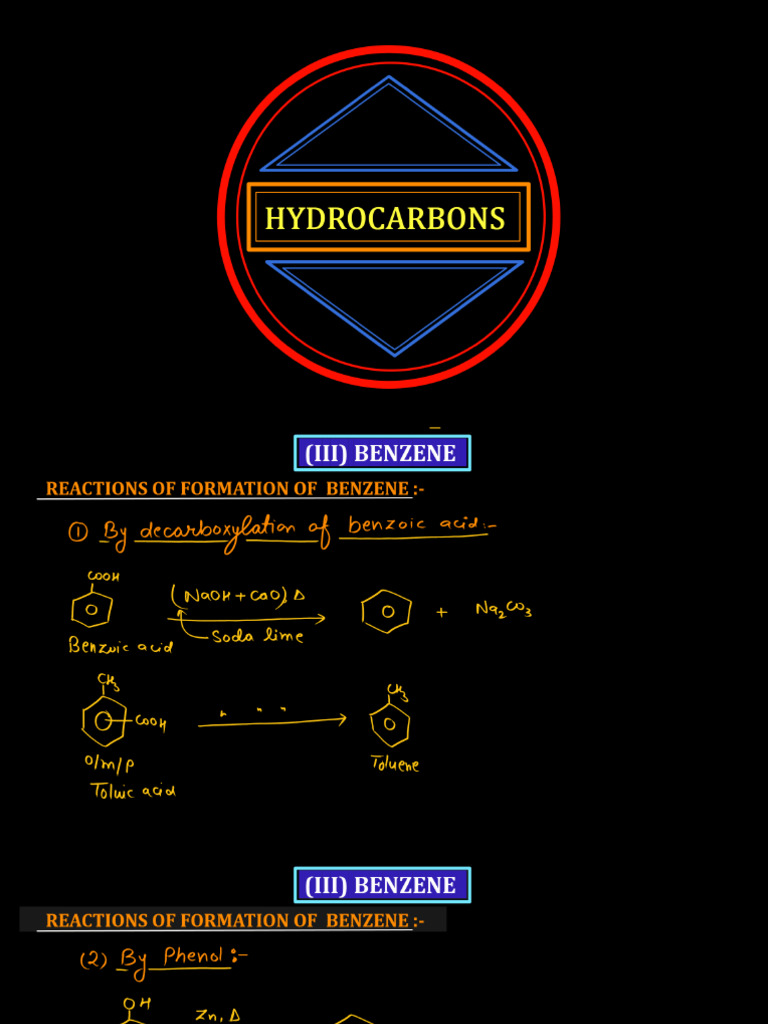 Hydrocarbons L-9 (Benzene) | PDF