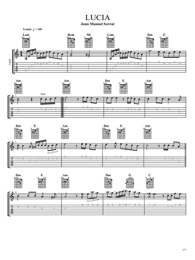 Lucia en Lam | PDF