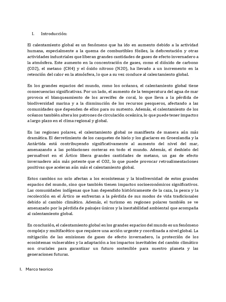 Introducción | PDF | Mitigación del cambio climático | Cambio climático