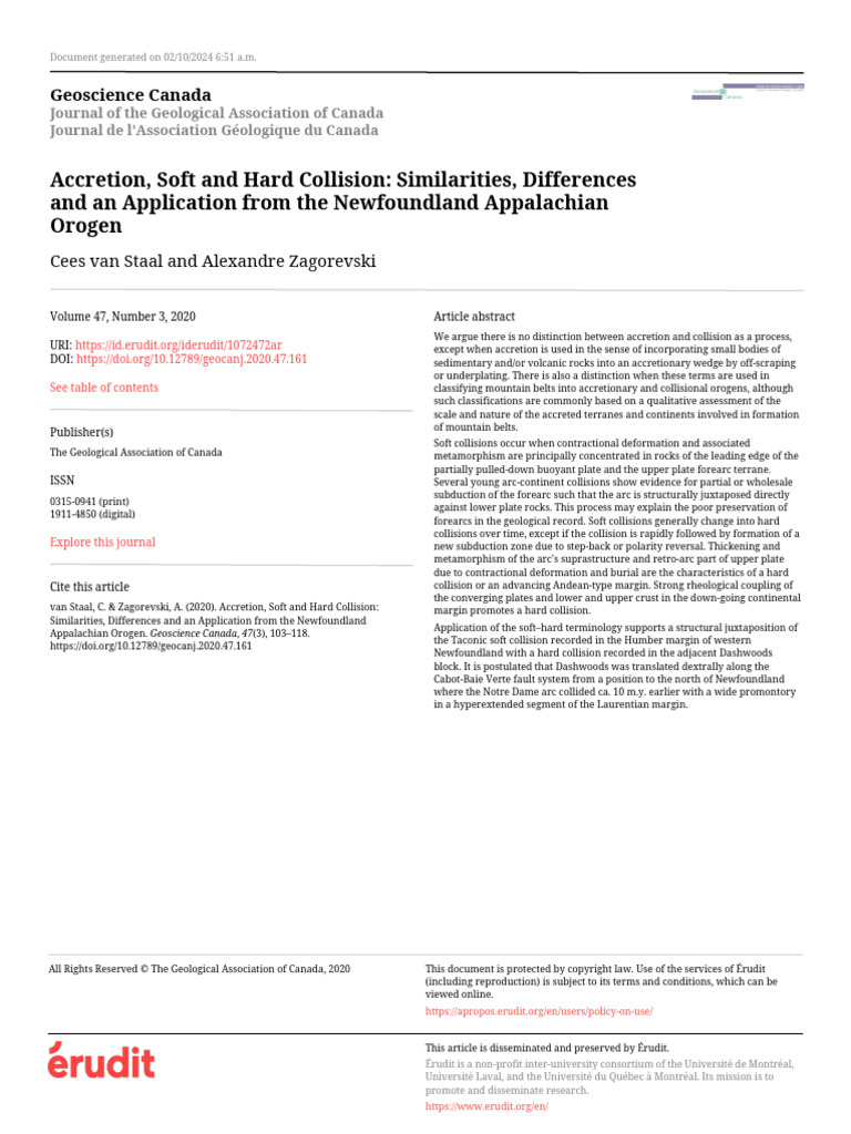 Soft and Hard Collision | PDF | Plate Tectonics | Natural Sciences