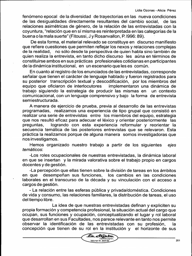 texto entrevista-4 | Descargar gratis PDF | Experiencia | Comunicación ...