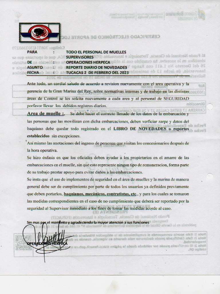 Memos para La GMR | PDF