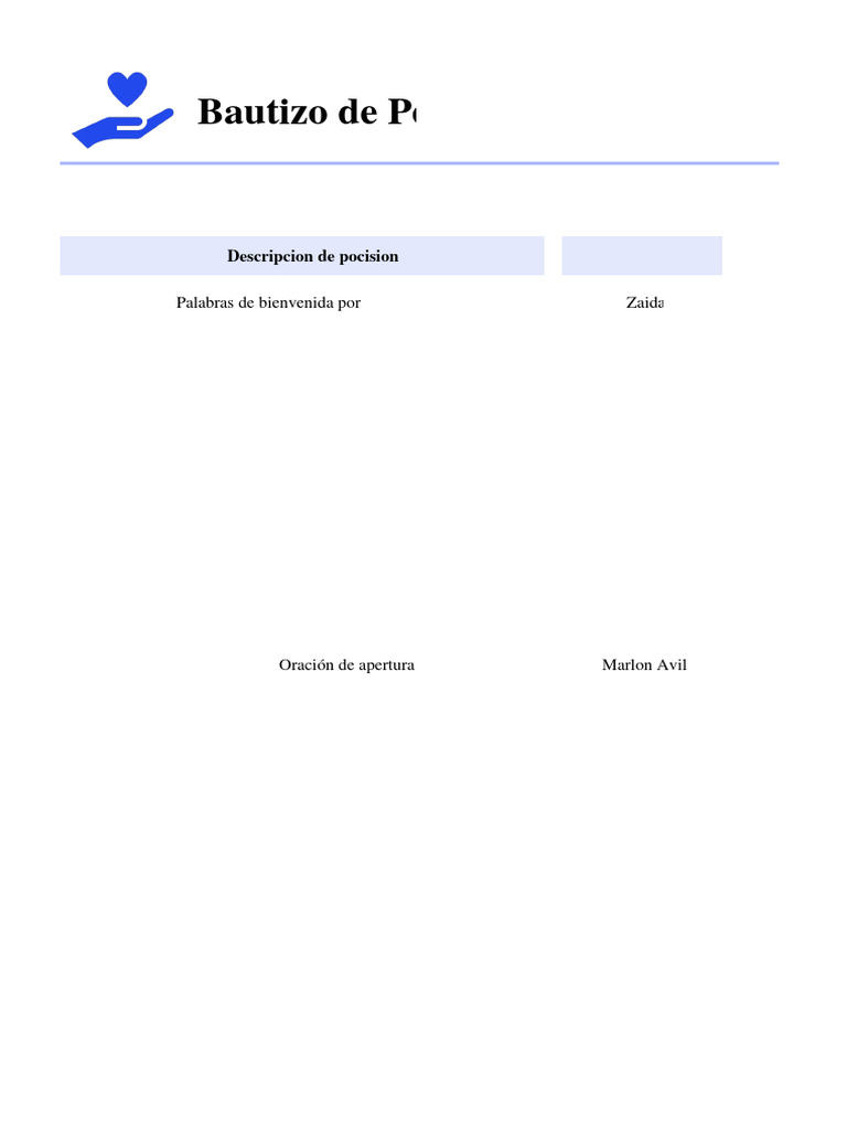 Bautizo de Percy Crecencio | PDF