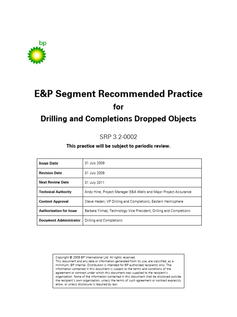 Dropped Objects SRP | PDF | Risk | Risk Management