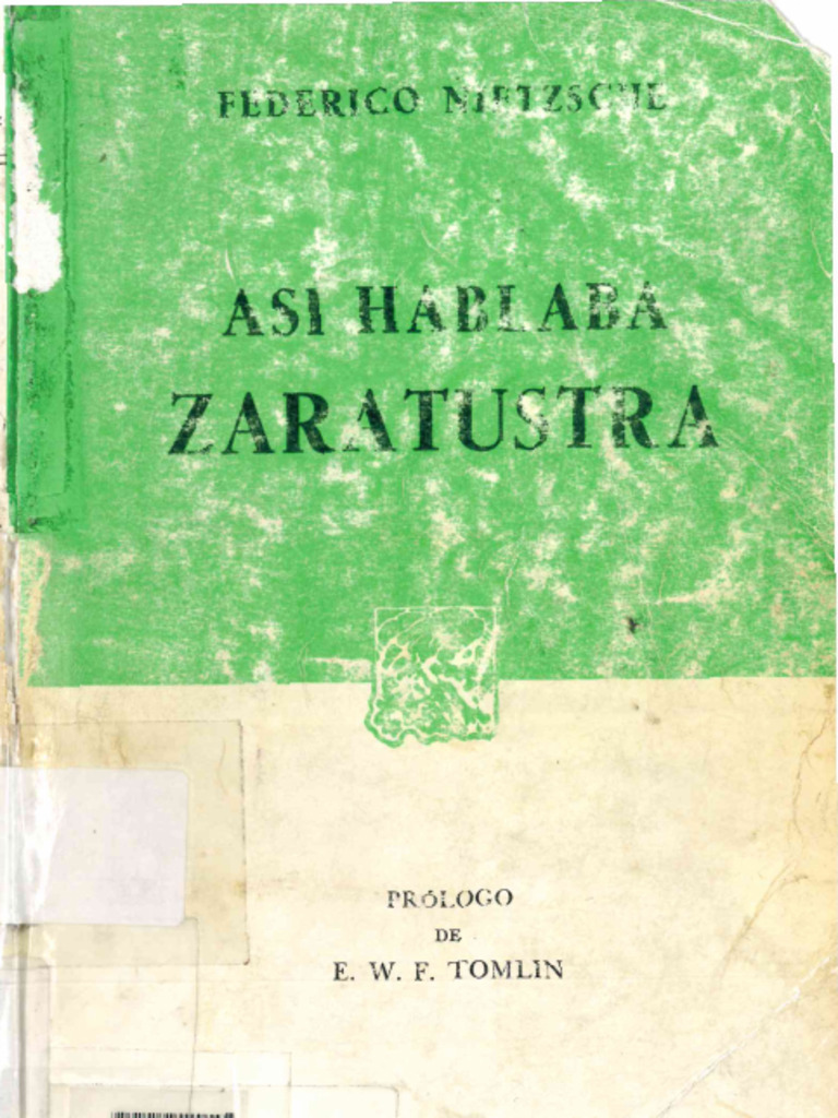 Asi Hablaba Zaratustra | PDF