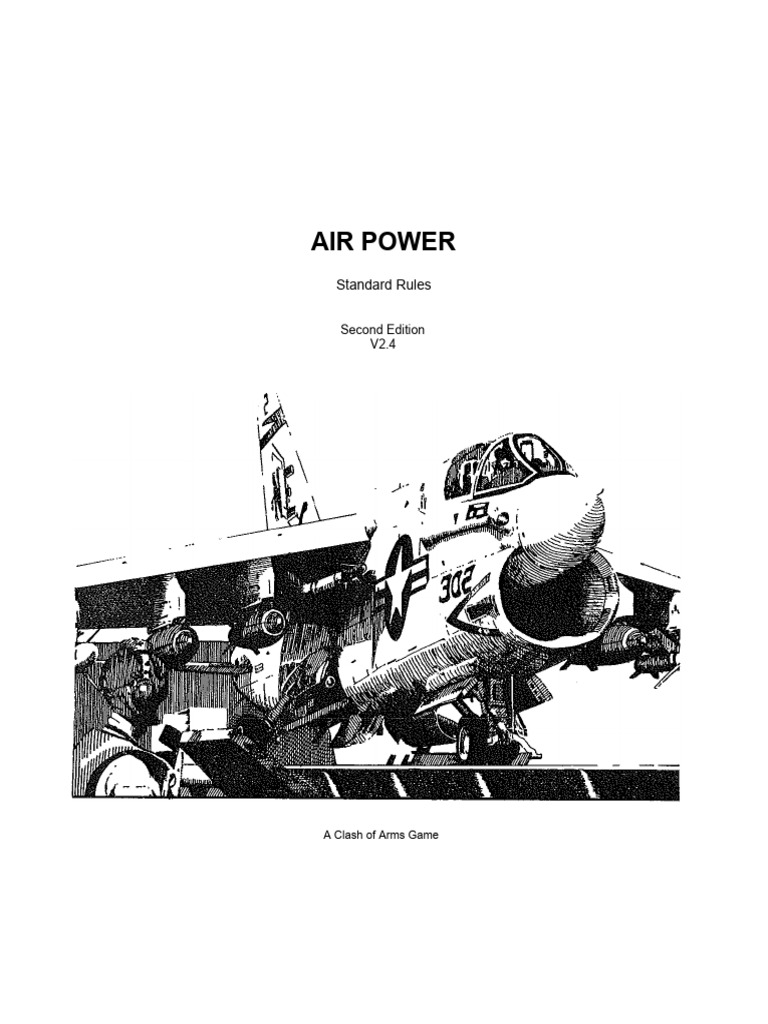 Air Power Game Rules Overview | PDF | Aircraft | Military Technology