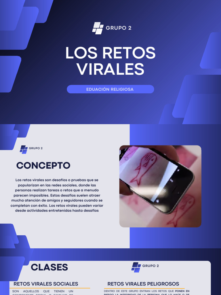 Retos Virales: Tipos y Peligros | PDF