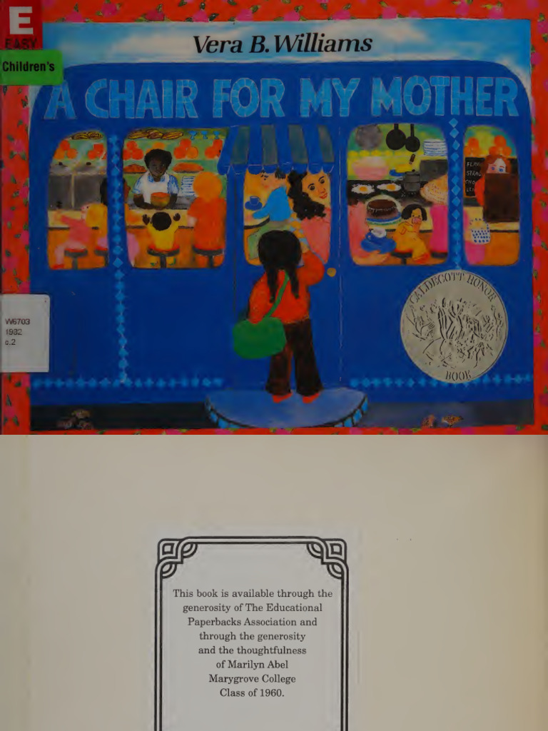 A Chair for My Mother Summary | PDF