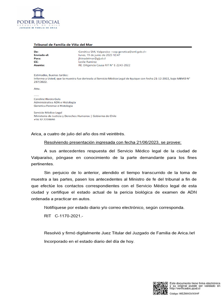 Este Documento Tiene Firma Electrónica y Su Original Puede Ser Validado ...