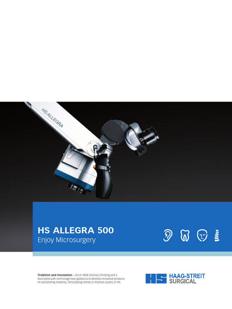 Brochure_HS_ALLEGRA_500 | PDF | Camera | Microscope