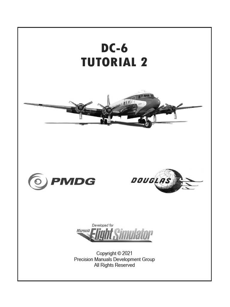 PMDG DC-6 Segundo Tutorial | PDF | Aviation Safety | Aeronautics