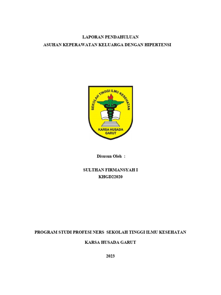 LP - Hipertensi Sfi | PDF