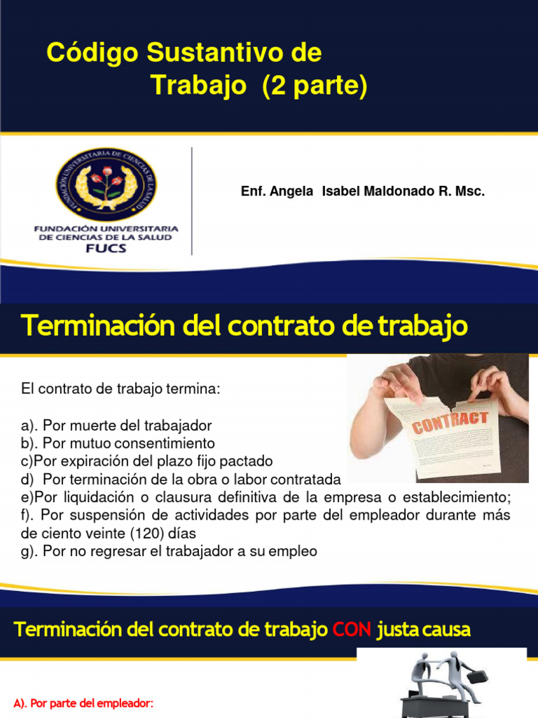 TEMA 11. Codigo Sustantivo de Trabajo Segunda Parte | PDF | Salario