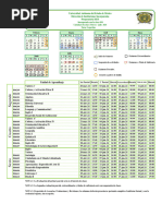 Calendario Academico Uaem 2026a Oficial | PDF