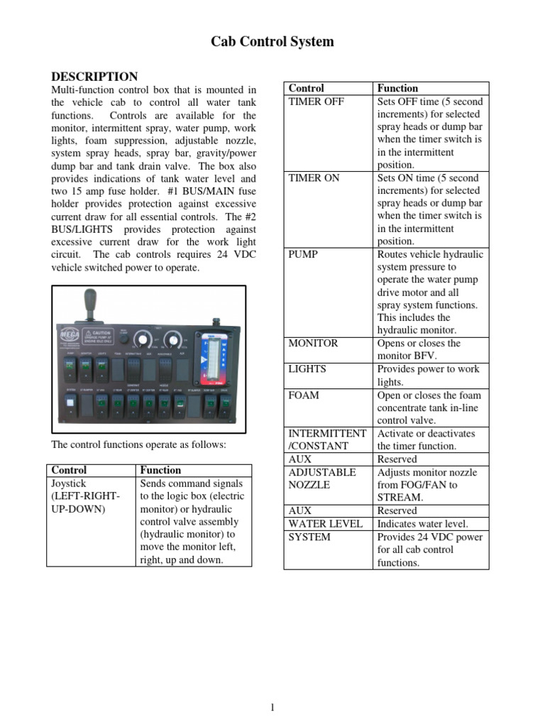 Cab control system -2 | Download Free PDF | Electrical Wiring | Calibration