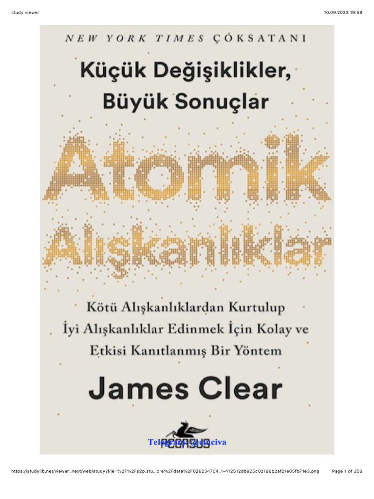Atomik Alışkanlıklar | PDF | Computers