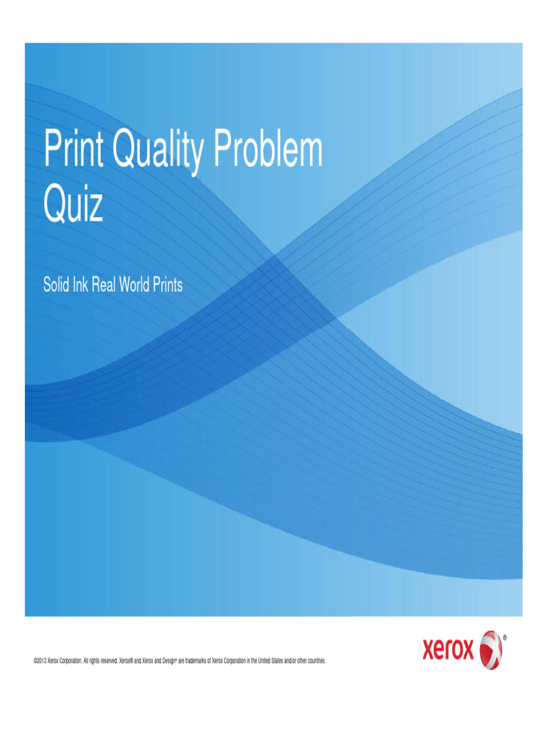 A4 Print Quality Problem Troubleshooting-V2 | PDF | Graphic Design ...