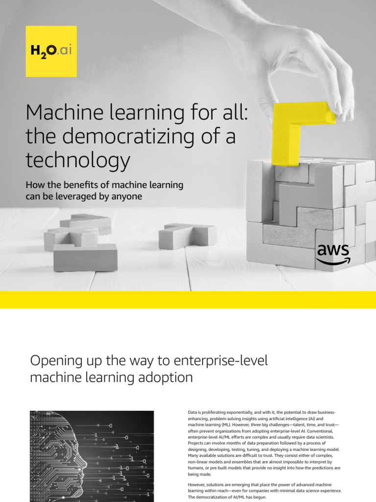 H2O_AIML_eBook | PDF | Machine Learning | Artificial Intelligence