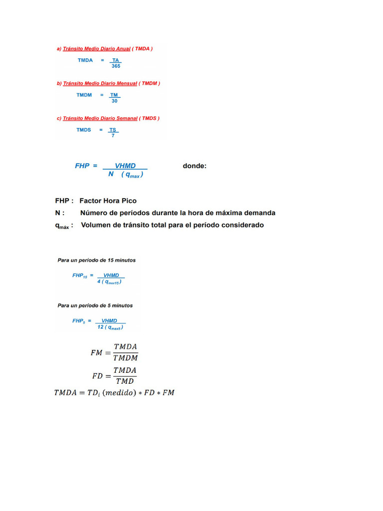 Formulas Tema 3 | PDF