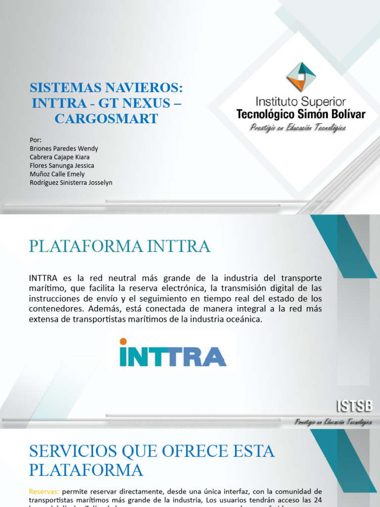 Sistemas Navieros | PDF | Logística | Cadena de suministro