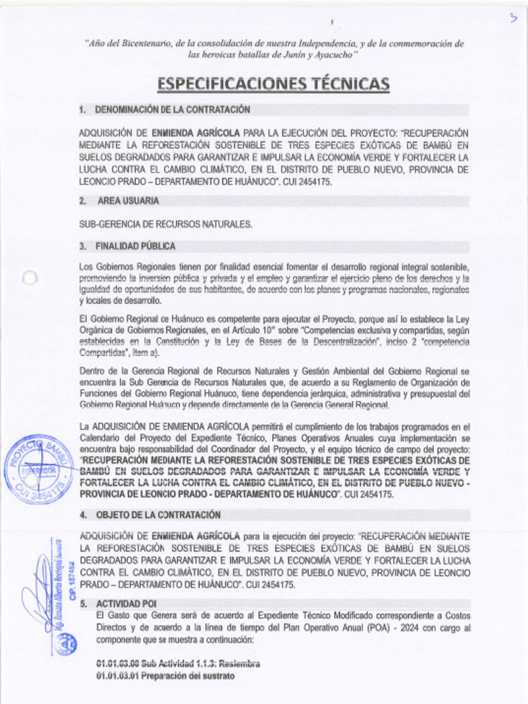 Espesificaciones Tecnicas Pdf