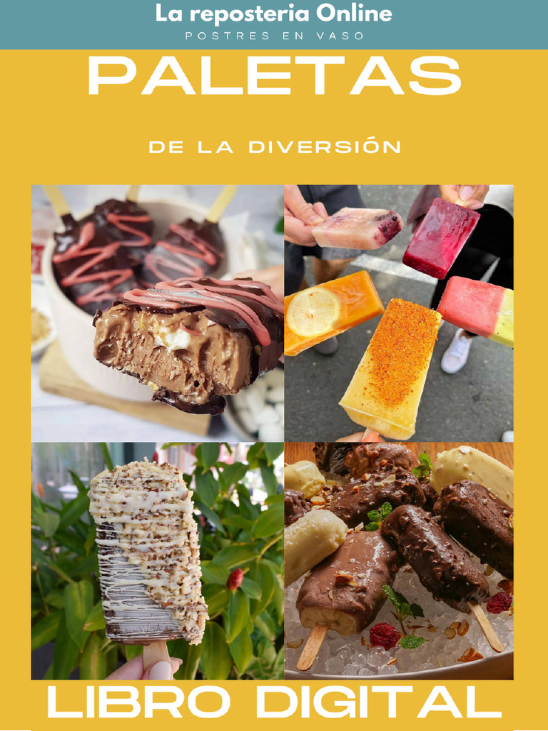 Paletas de Hielo | PDF | Helado | Postres