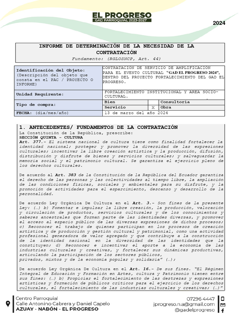 Modelo TDR | PDF | Economias