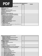 7 SHE Plan Checklist | PDF | Occupational Safety And Health | Employment