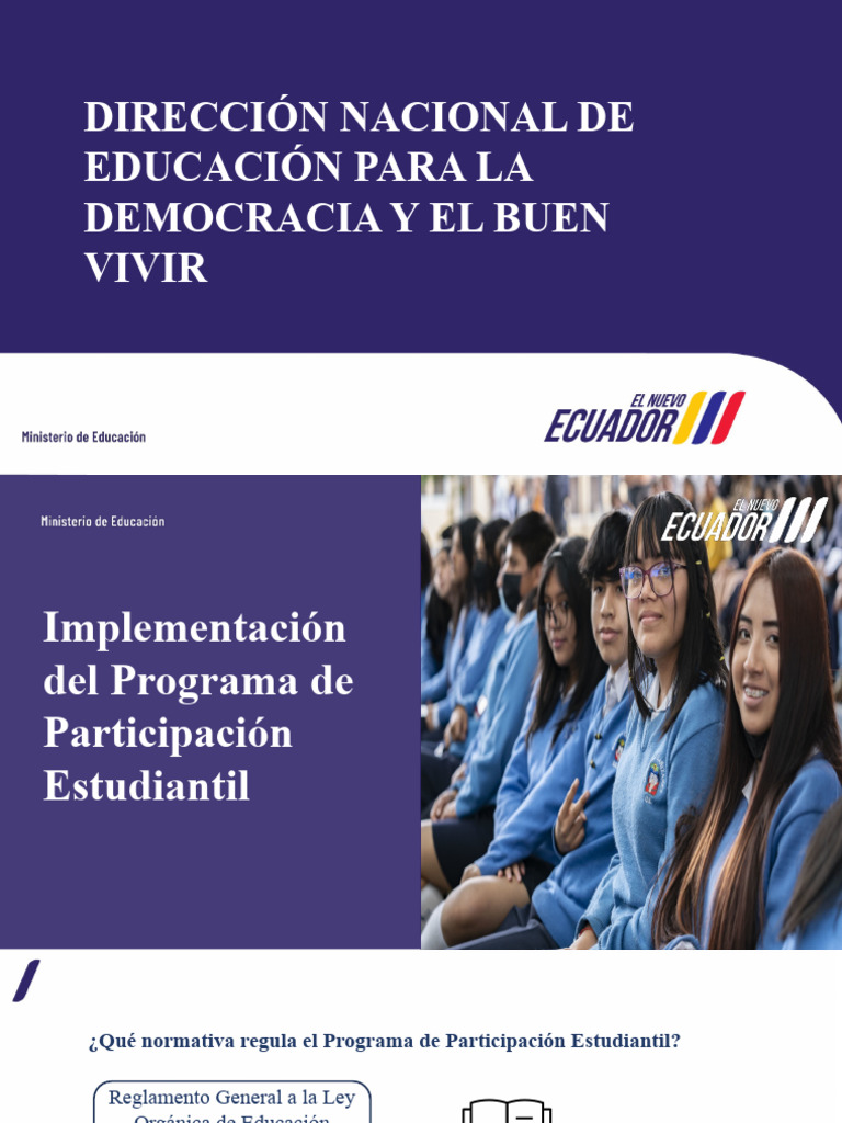 Implementación Del Programa de Participación Estudiantil | PDF | Residuos | Entorno natural
