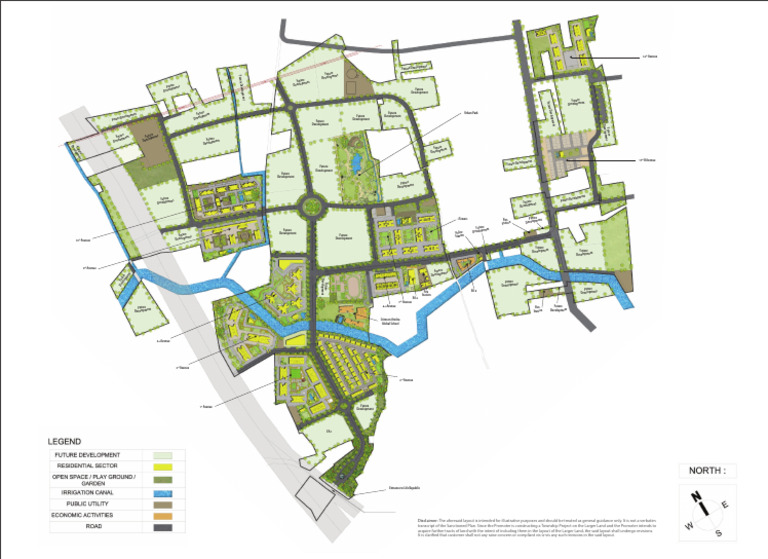 Life Republic Township Layout Overview | PDF