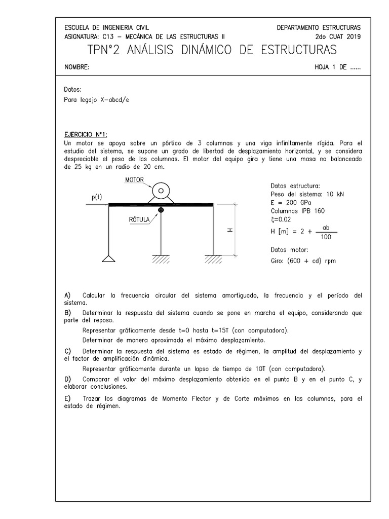 TP 02 2C 2019 Analisis Dinamico | PDF