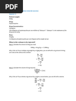 Clexane Dosage Calculation by Weight | PDF