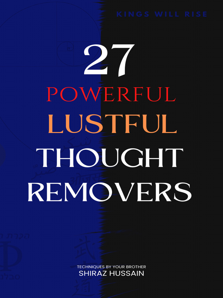 27 Clingy Thought Removers. KINGS WILL RISE Nofap Book | PDF | Lust ...