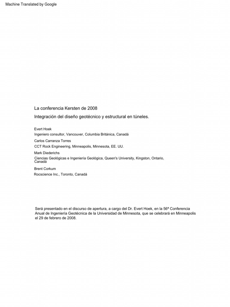 2008 Integration of Geotechnical and Structural Design in Tunneling | PDF | Hormigón | Túnel