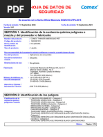 Msds-Trapos Contaminados | PDF | Contaminación | Agua