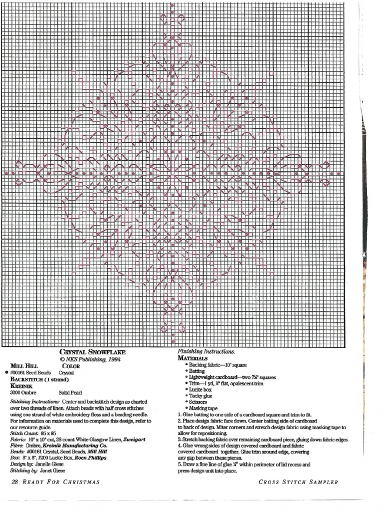 Crystal Snowflake Pattern | PDF